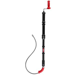 RIDGID K-3 Ultra Flexible Toilet Auger with Unclogging 3 ft. Snake and ...