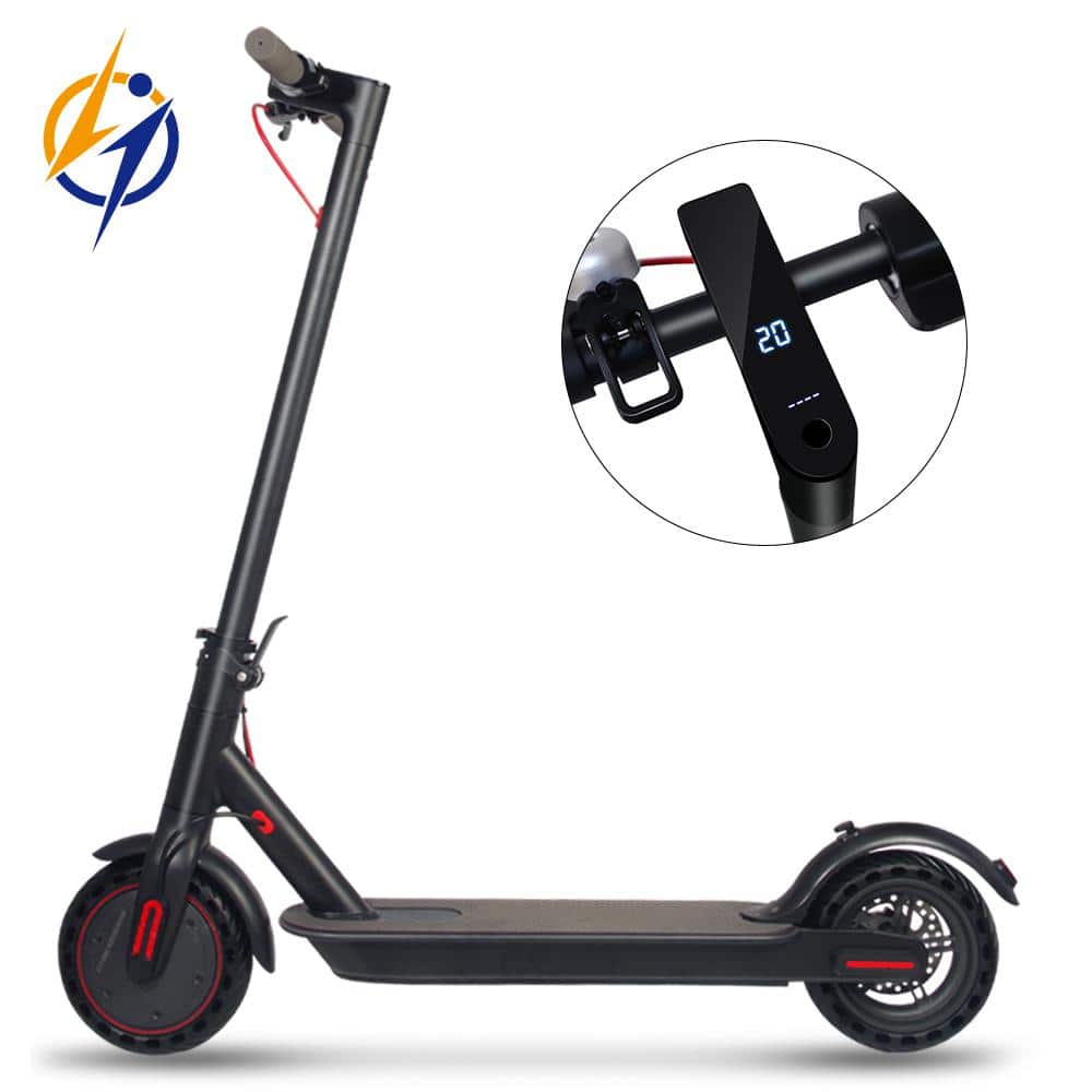 Wildaven Folding Electric Scooter with 350-Watt Powerful Motor, 36-Volt ...