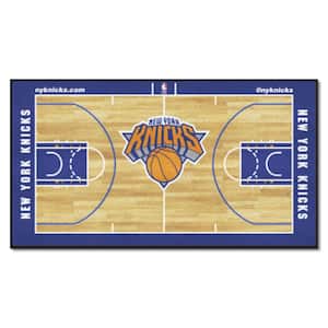 FANMATS NBA New York Knicks 3 ft. x 5 ft. Large Court Runner Rug 9354