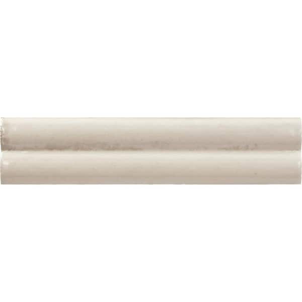 Daltile Remedy Tonic 2 in. x 10 in. Glossy Porcelain Fluted Wall Tile ...