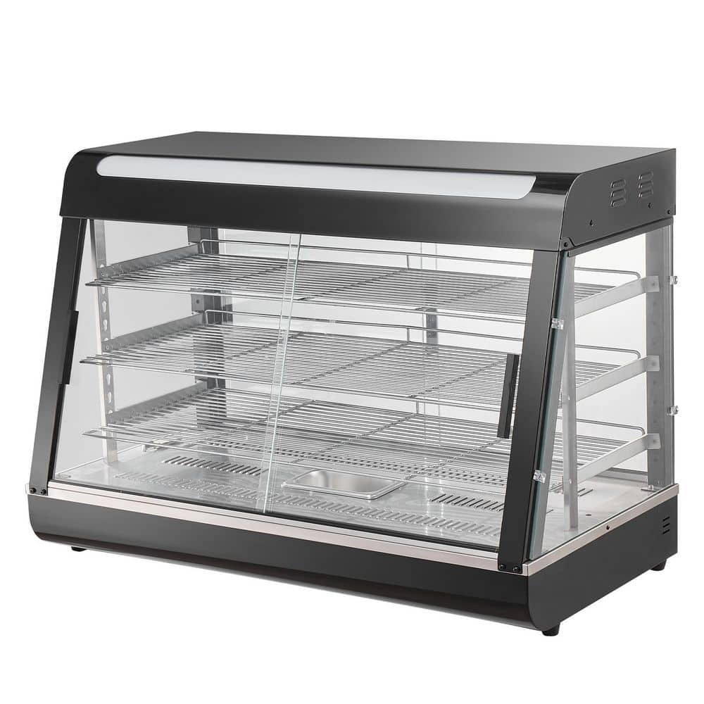 VEVOR 3-Tier Commercial Food Warmer Display, 1,500 W Food Buffet Server ...