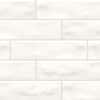 Daltile LuxeCraft White 2 in. x 8 in. Glossy Ceramic Subway Wall Tile ...