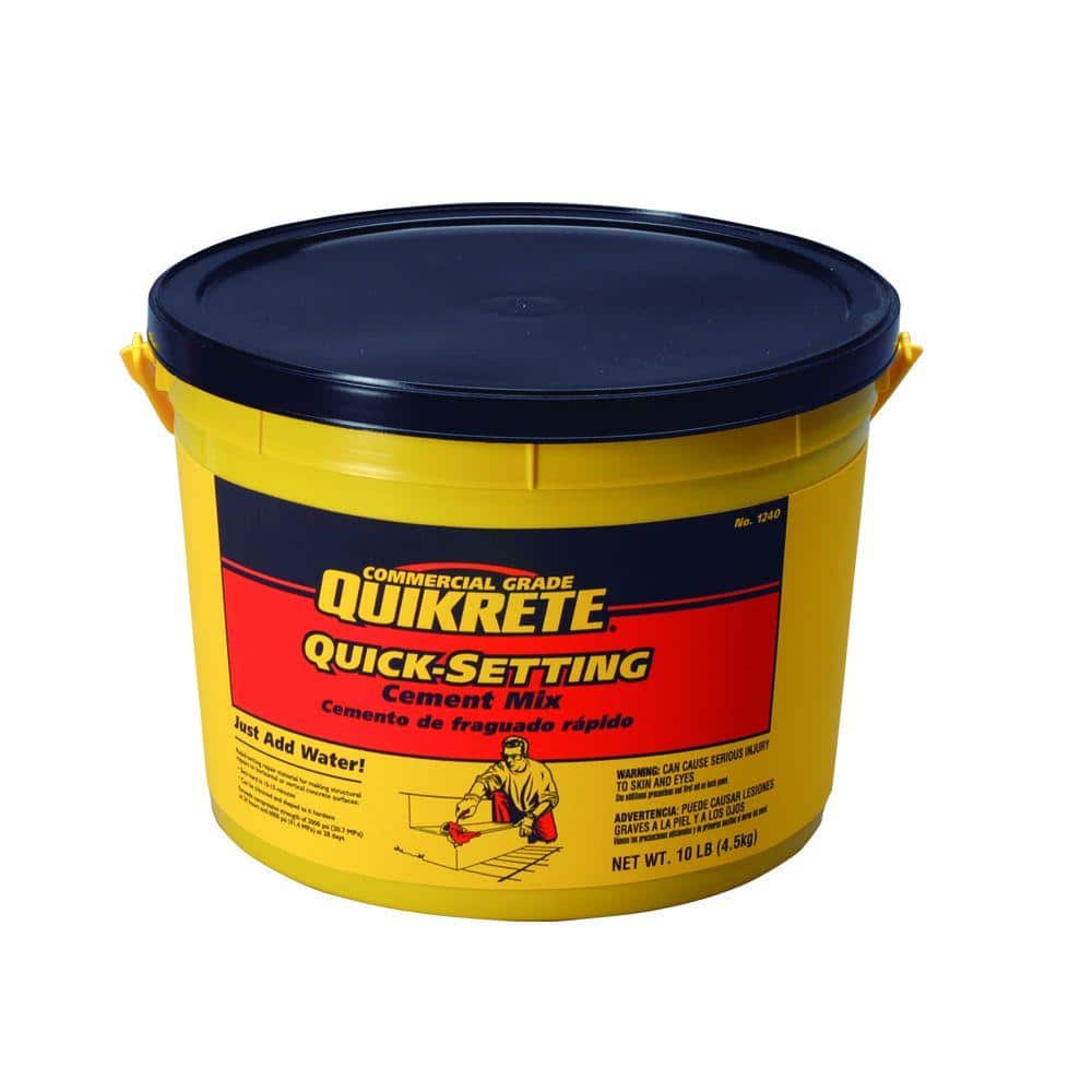 Quikrete 10 lb. Quick-Setting Cement Mix Sealant D005C - The Home Depot