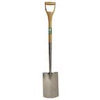 Bully Tools 12-Gauge Edging and Planting Spade with Fiberglass D-Grip ...
