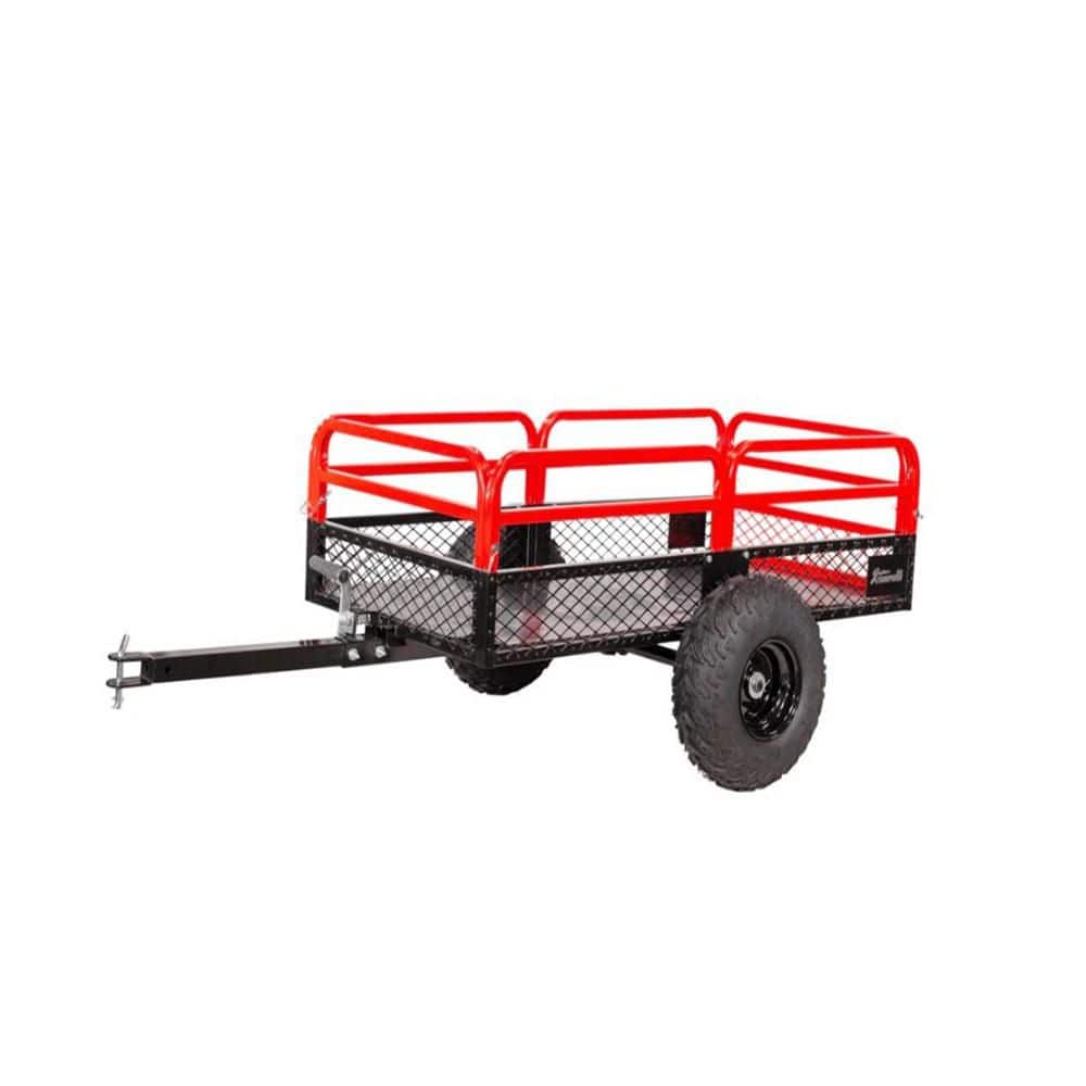 XtremepowerUS 1500 lbs. 15 cu. ft. Garden Farm ATV Trailer Utility Dump ...