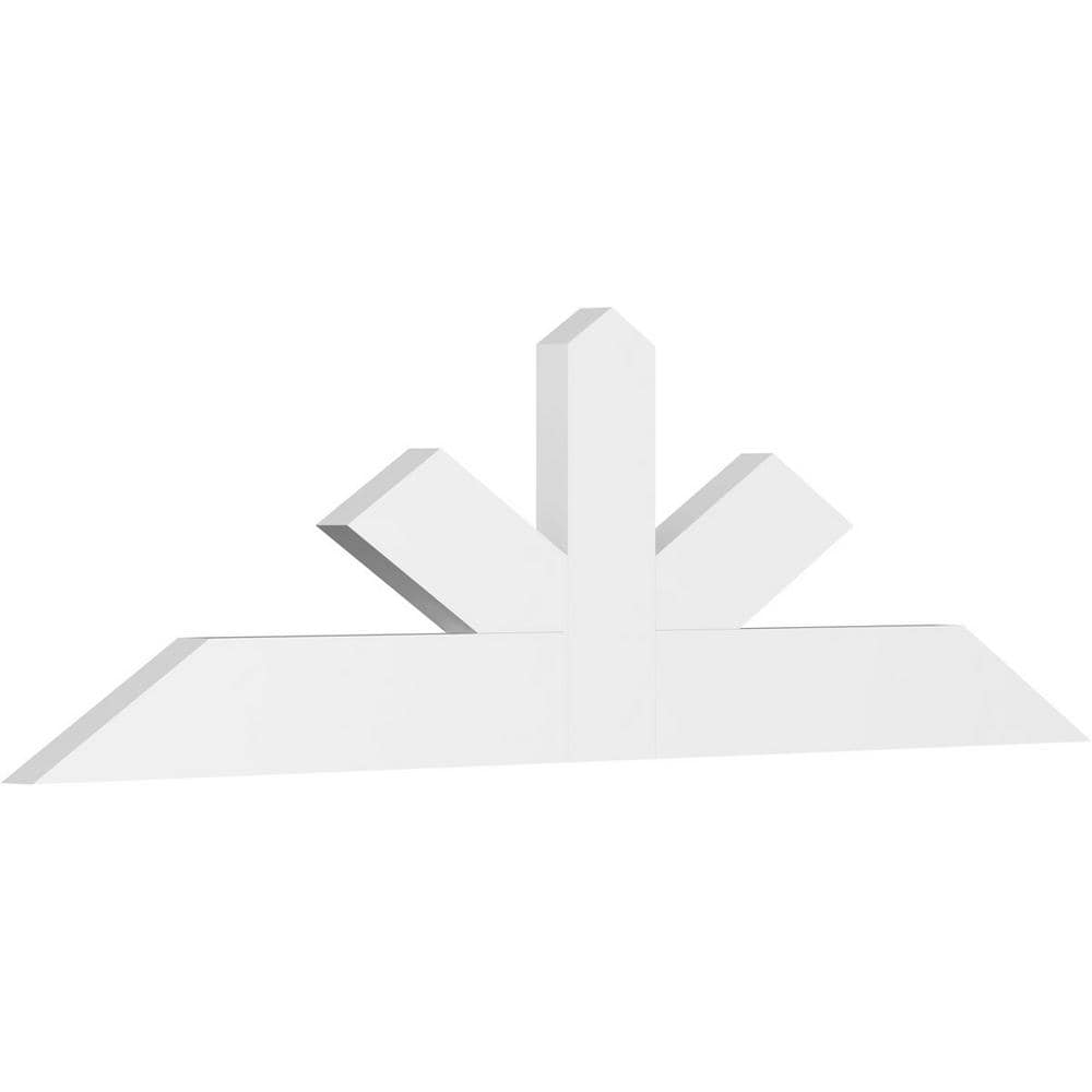 Ekena Millwork Saratoga 72 in. W x 21 in. H x 2 in. D Signature ...