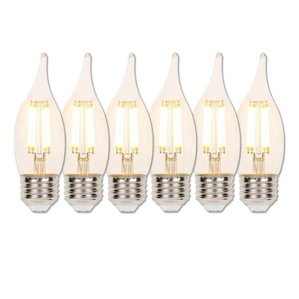 Westinghouse 60-Watt Equivalent CA11 Dimmable Filament LED Light Bulb ...