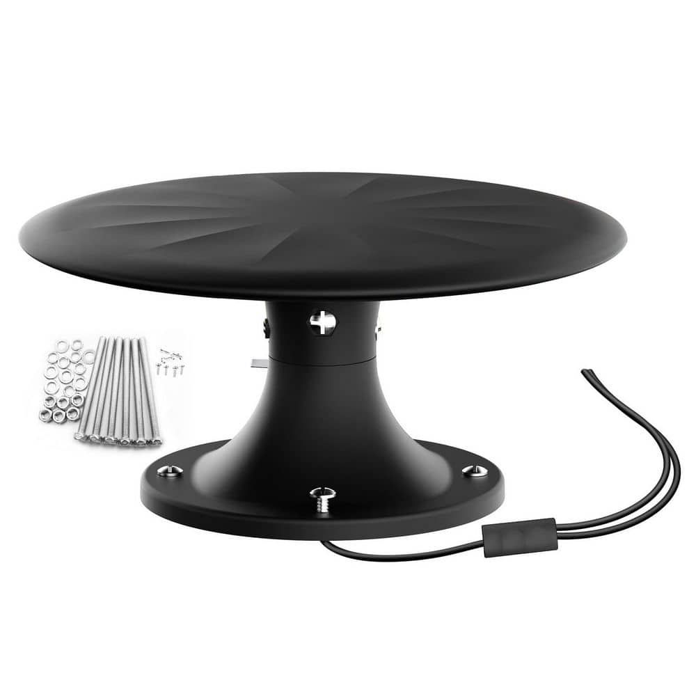 Vrbgify Omnidirectional 120 Mile Reception Amplified UHF VHF Signal ...