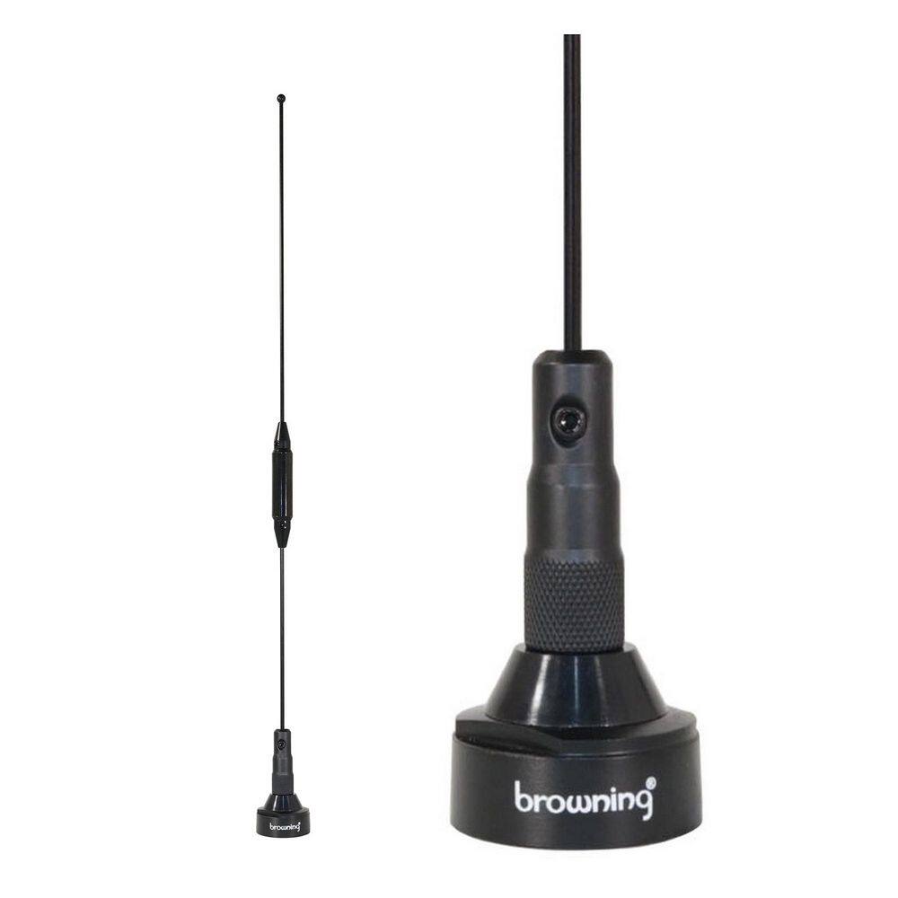 Browning 140 to 170 MHz VHF/430 to 470 MHz UHF Pre-Tuned Dual Band NMO ...