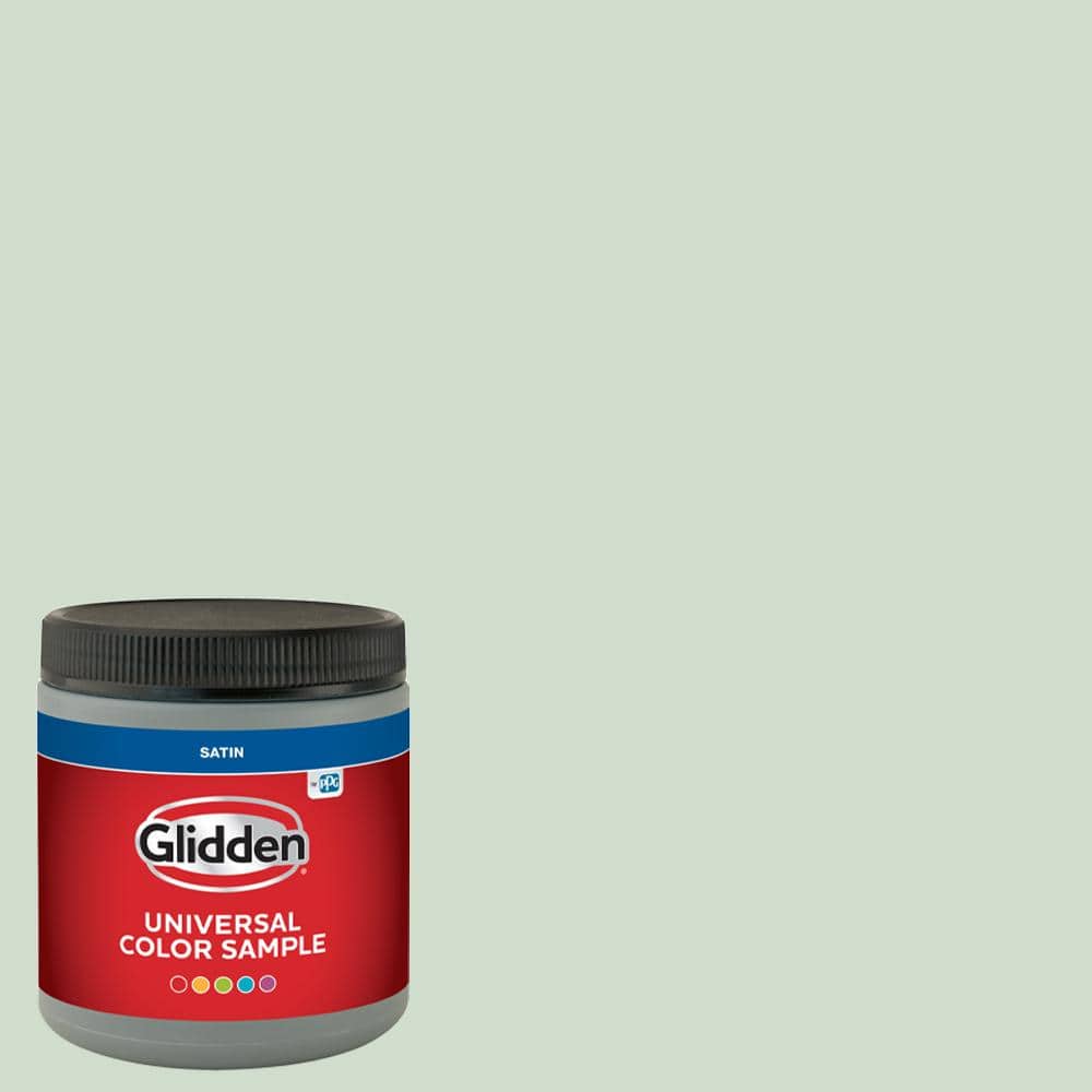 Glidden 8 oz. PPG1130-3 St. Augustine Satin Interior Paint Sample PPG1130-3P-16SA - The Home Depot