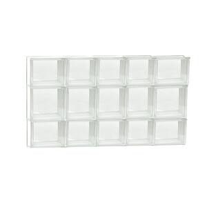 Clearly Secure 32.75 in. x 17.25 in. x 3.125 in. Frameless Non-Vented ...