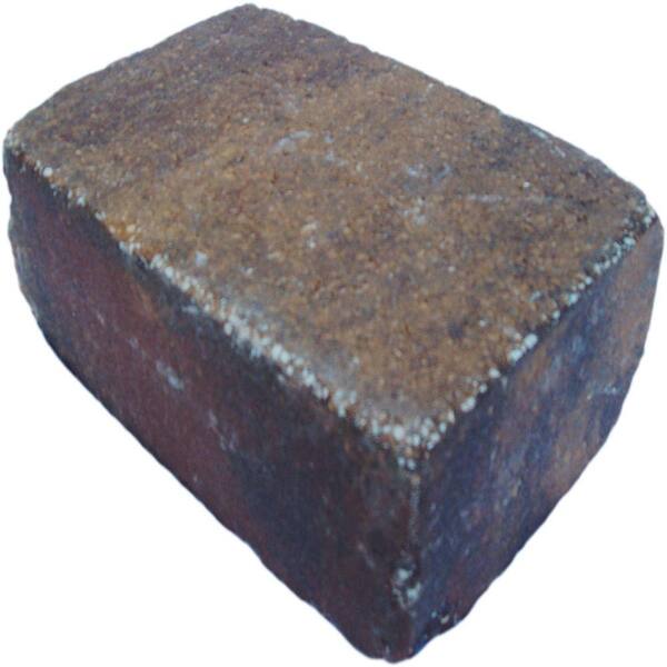 Olde Manor 4 in. x 12 in. x 8 in. Harvest Blend Concrete Garden Wall ...