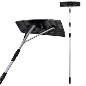 Snow Joe Roofer Joe 21 ft. Twist-N-Lock Telescoping Shovel Roof Rake ...