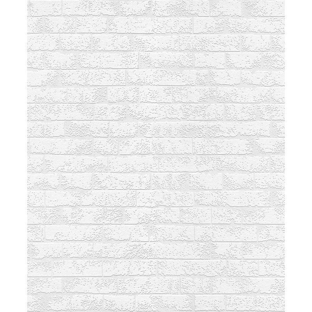 Seabrook Designs Erismann Industrial Brick Paintable Paper Nonwoven ...