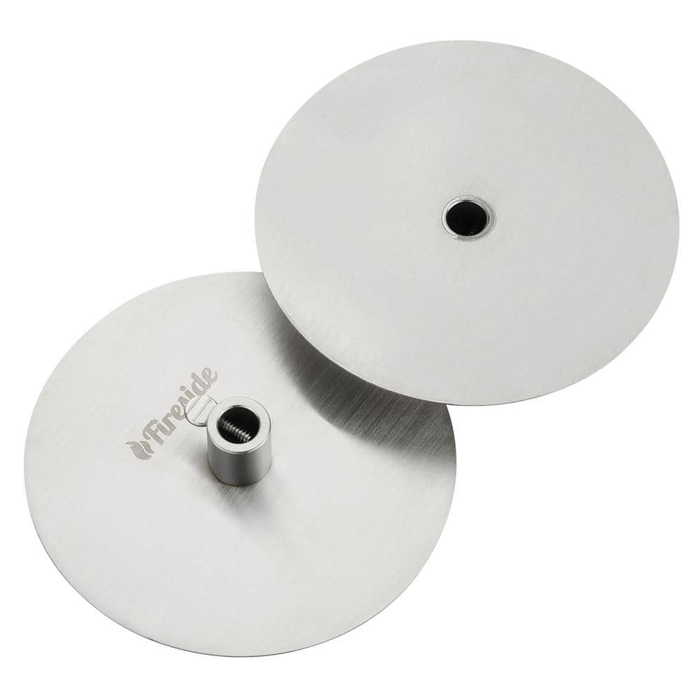TURBRO Universal Grill Rotisserie Gyros 2 Discs, Fits 1/2 in. or 3/8 in ...