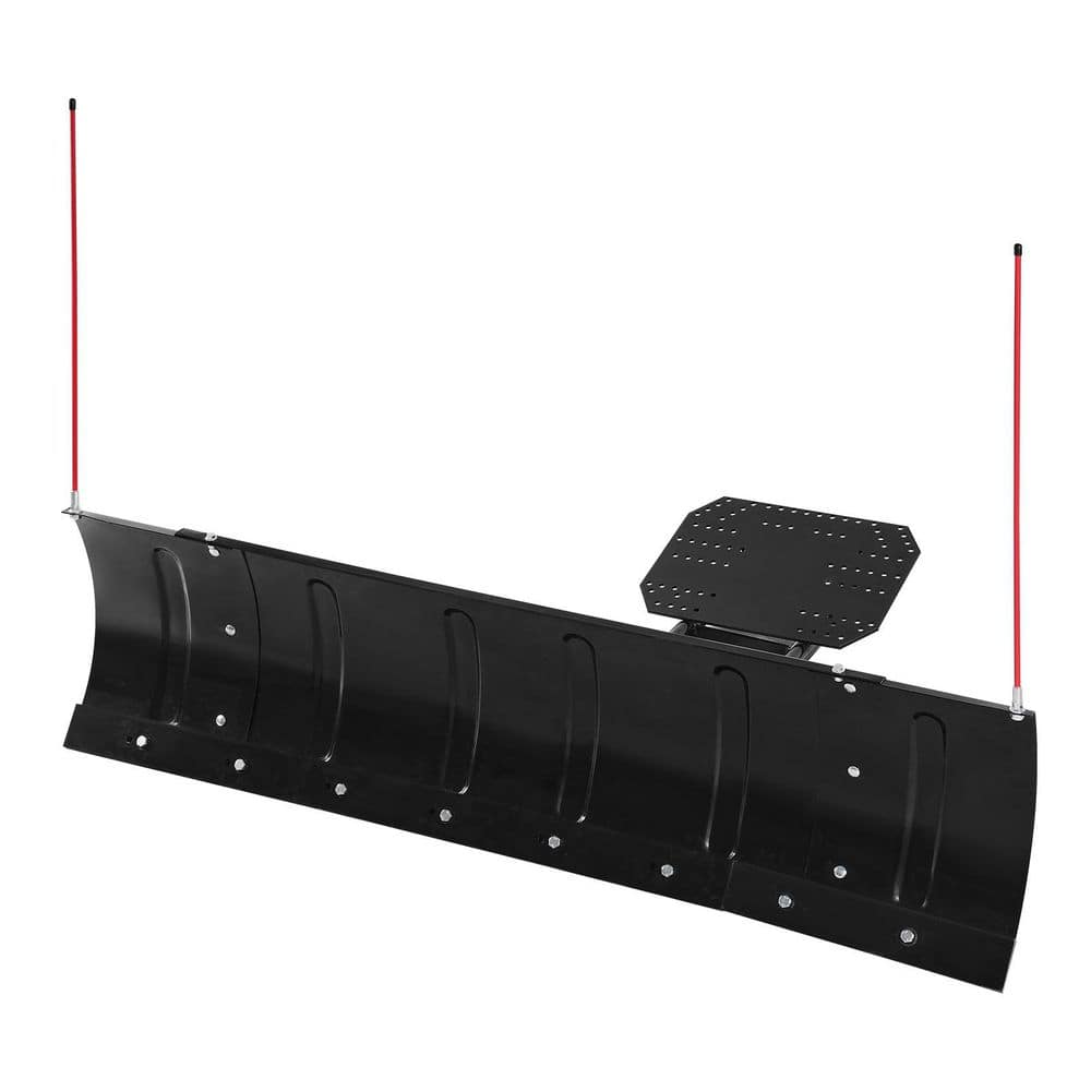 SVOPES Adjustable Snow Plow Blade, 43in. /60in. Width, Detachable ...