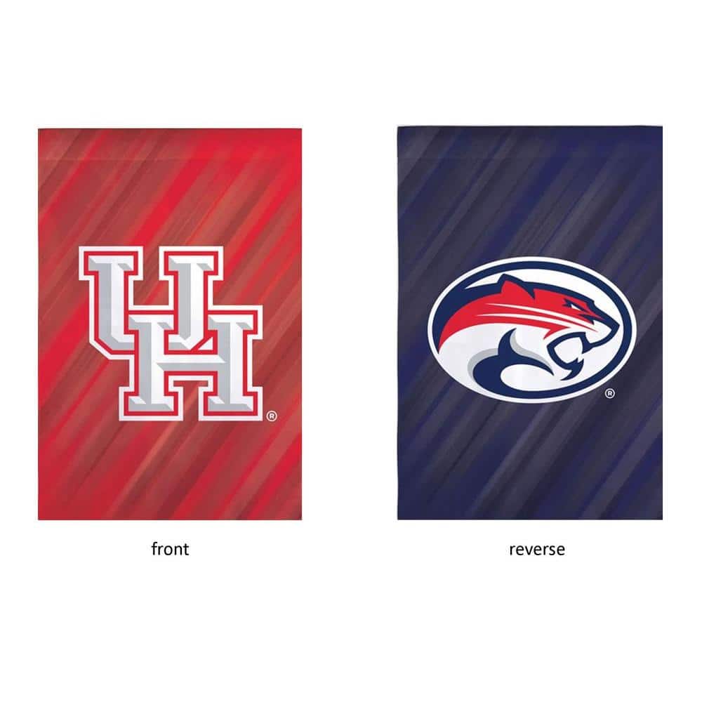 Fan Essentials NCAA 28 in. x 44 in. University of Houston Suede House ...