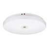 LEDVANCE 15 in. White Selectable LED Flush Mount with Motion Sensor and ...