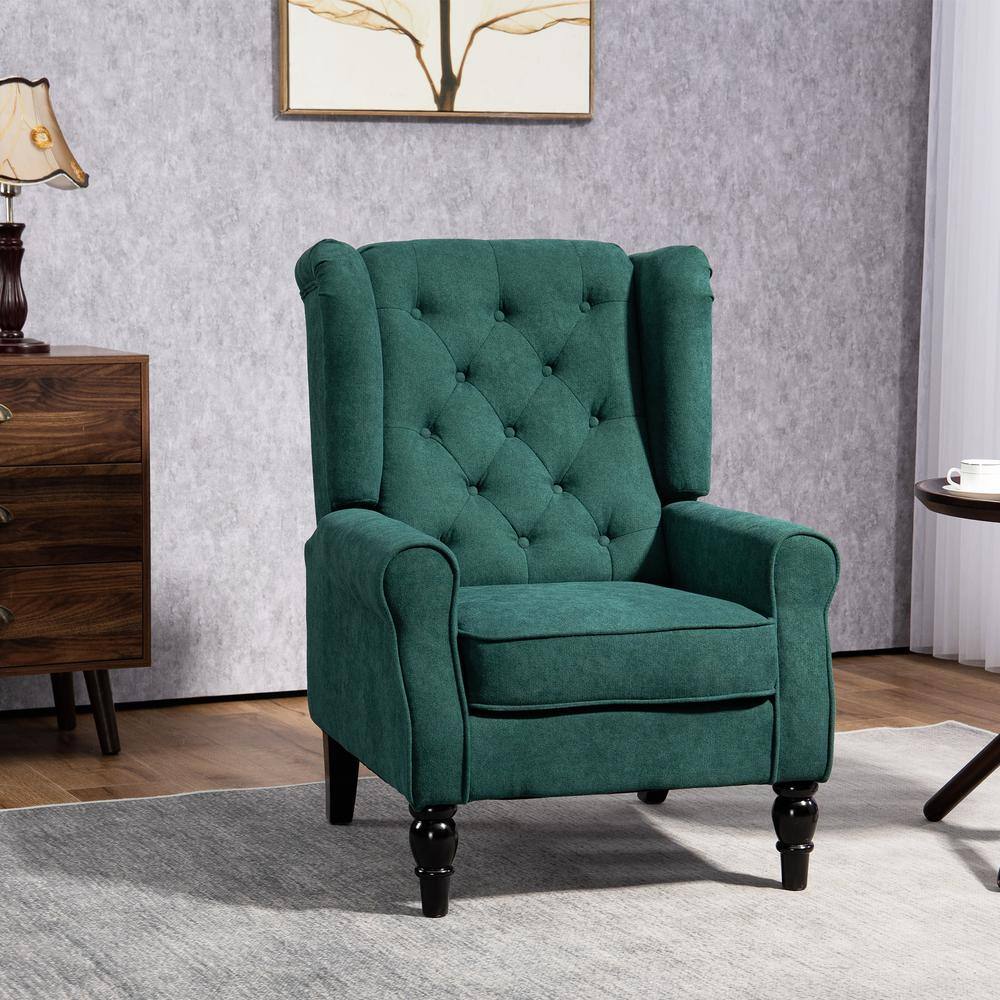 Dark green armchair store