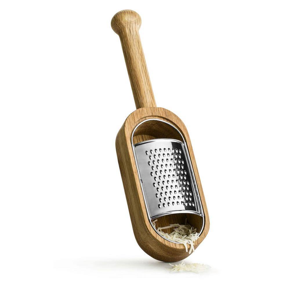 Sagaform Nature Cheese Grater and Server-5017866 - The Home Depot