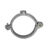 PLUMBFLEX 3 in. Hinged Split Ring Pipe Hanger in Galvanized Malleable ...