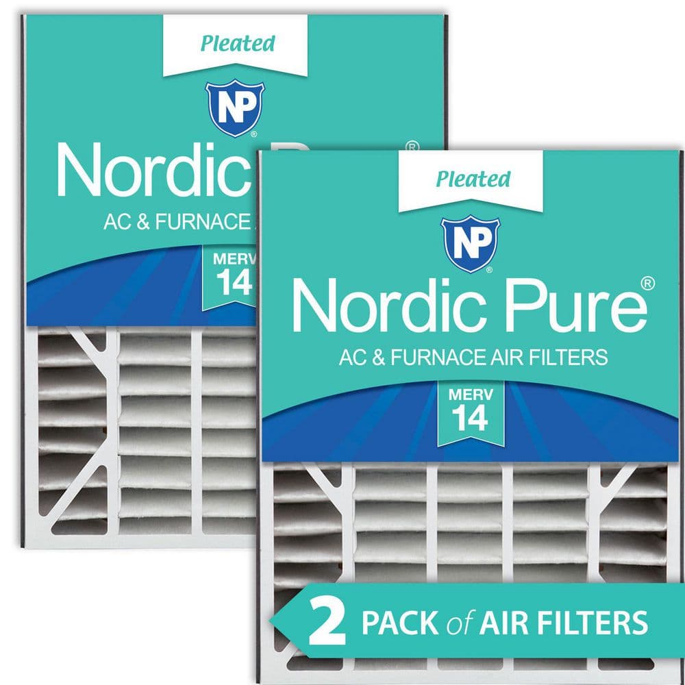 Nordic Pure 20 in. x 25 in. x 5 in. Air Bear Replacement HVAC Air ...