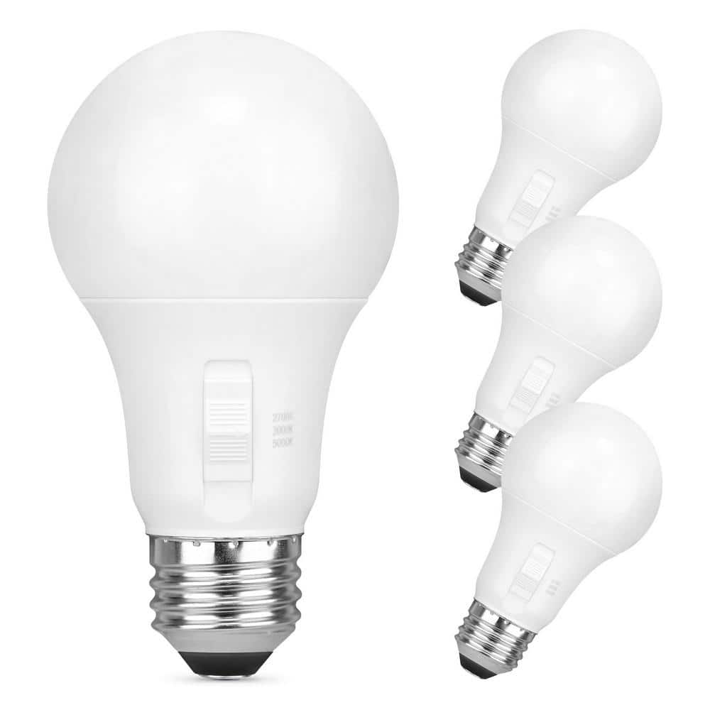 Feit Electric 60-Watt Equivalent A-Style A19 Non-Dimmable CEC LED Light ...