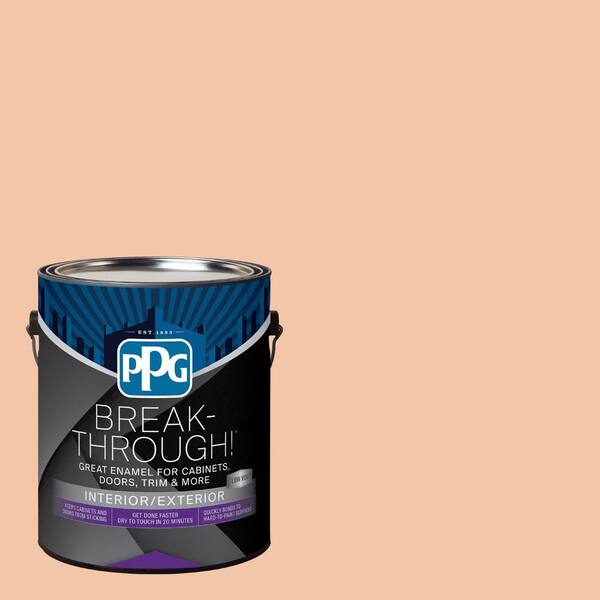 Break-Through! 1 gal. PPG1198-3 Citrus Sachet Satin Door, Trim ...