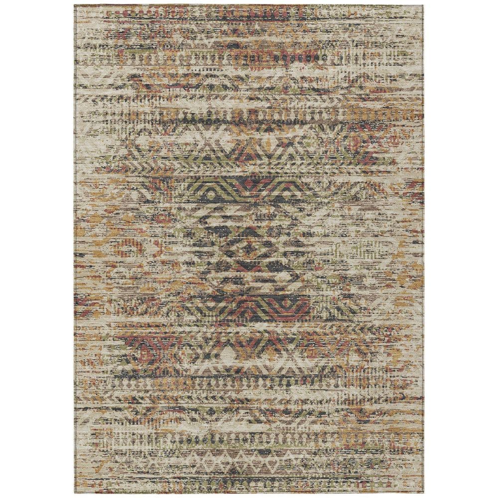 Addison Rugs Chantille Machine Washable Indoor/Outdoor Abstract ACN1997 ...