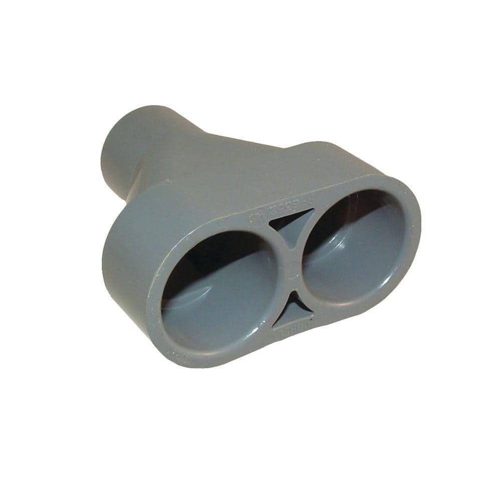 RACO 3/4 in. Non-Metallic Y-Adapter for 5511 Floor Box-5574 - The Home ...