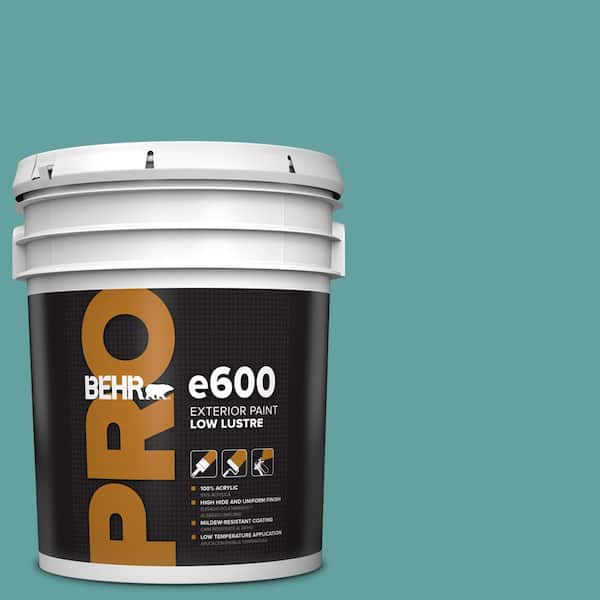 BEHR PRO 5 gal. #T13-20 Folk Song Low Luster Exterior Paint PR62305 ...