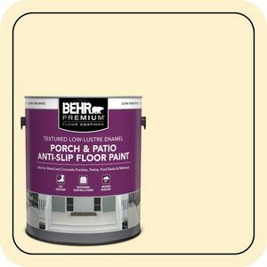 BEHR PREMIUM 1 gal. #350F-4 Quiet Veranda Textured Low-Lustre Enamel ...