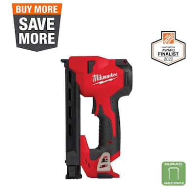 Milwaukee M12 FUEL Cable Stapler Bundle - The Home Depot