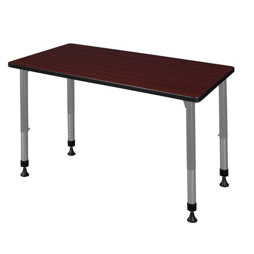 Regency Kee 42 in. Rectangular Mahogany Composite Classroom Activity ...