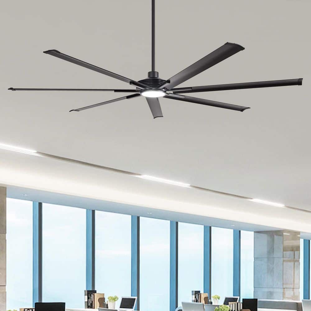 Parrot Uncle 100 in. Indoor/Outdoor Integrated LED Industrial Matte ...