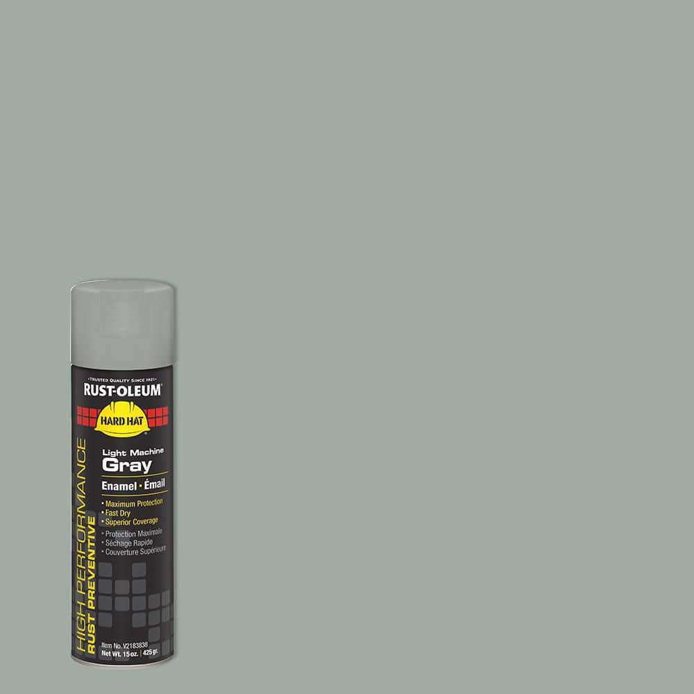 Rust-Oleum Professional 15 oz. Gloss Machine Gray Enamel Spray Paint ...