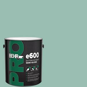 BEHR PRO 1 gal. #PPU12-07 Spring Stream Eggshell Interior Paint PR33001 ...