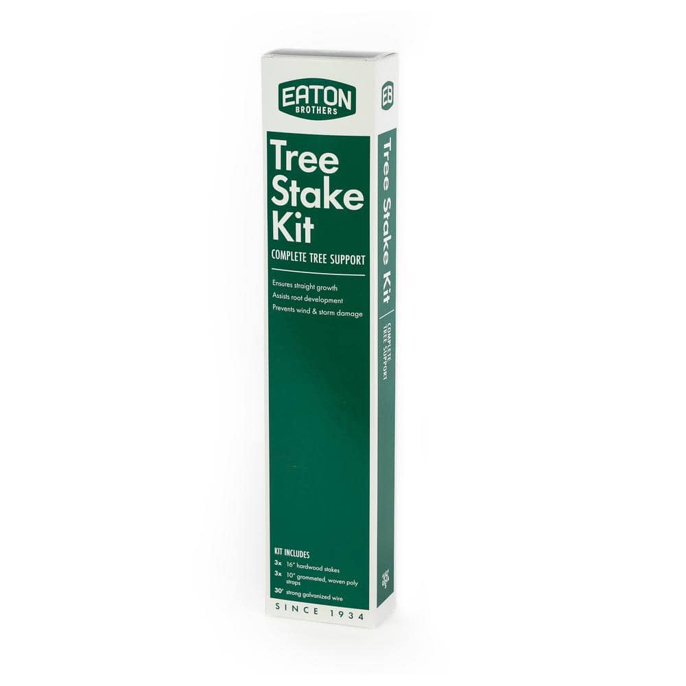 Eaton Brothers Tree Stake Kit-Secure and Stabilize Newly Planted ...