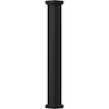 AFCO 9 in. x 10 ft. Textured Black Non-Tapered Square Shaft Endura ...