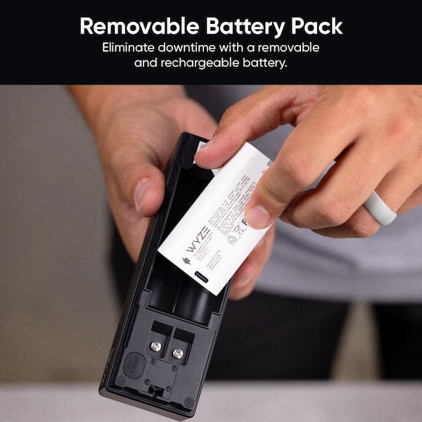 Wyze Wireless Duo Cam Video Doorbell, Battery Powered, 2K Full HD Video ...