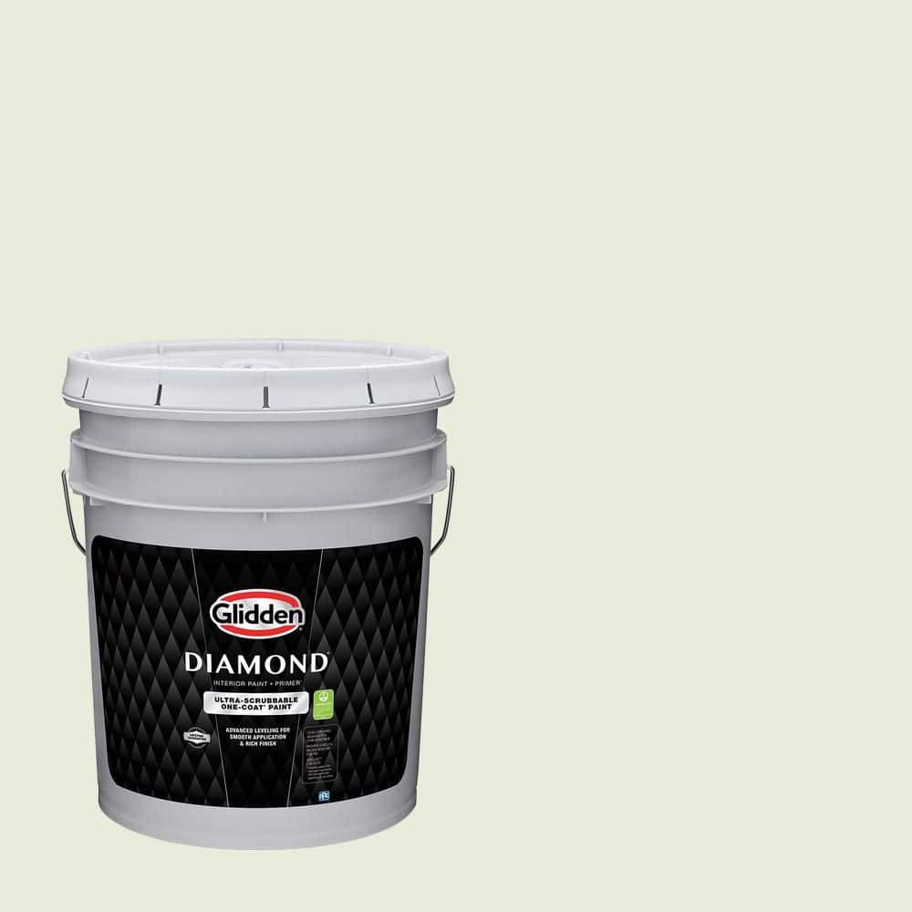 Glidden Diamond 5 gal. PPG1115-1 Really Rain Ultra-Flat Interior Paint ...