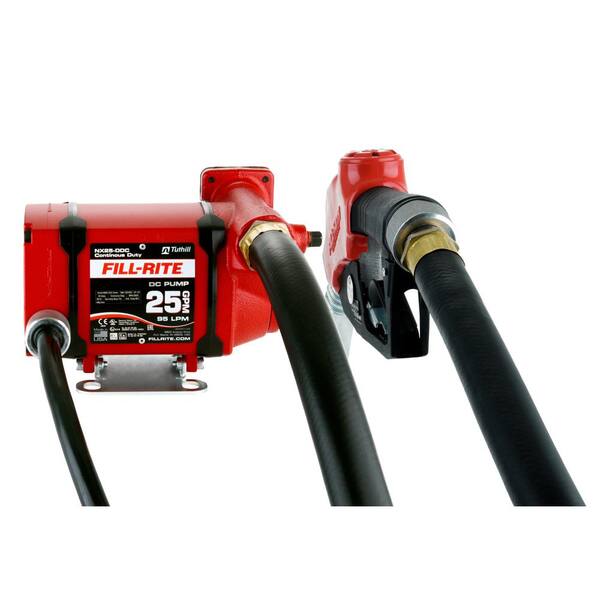FILL-RITE 12V/24V 25 GPM 1/3 HP Nextec Fuel Transfer Pump w/Discharge ...