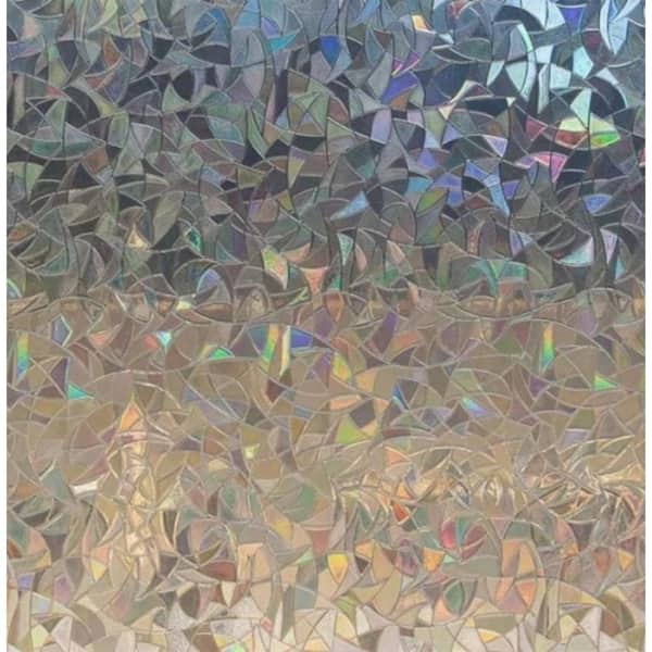 Vsmile 35.43 x 78.74 in. Iridescent Crescent Moon Color Decorative ...