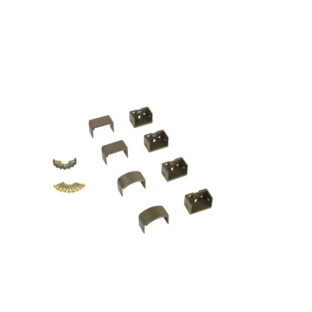 Westbury Aluminum Railing C10 - C80 Wall Mount Bronze Fine Texture ...