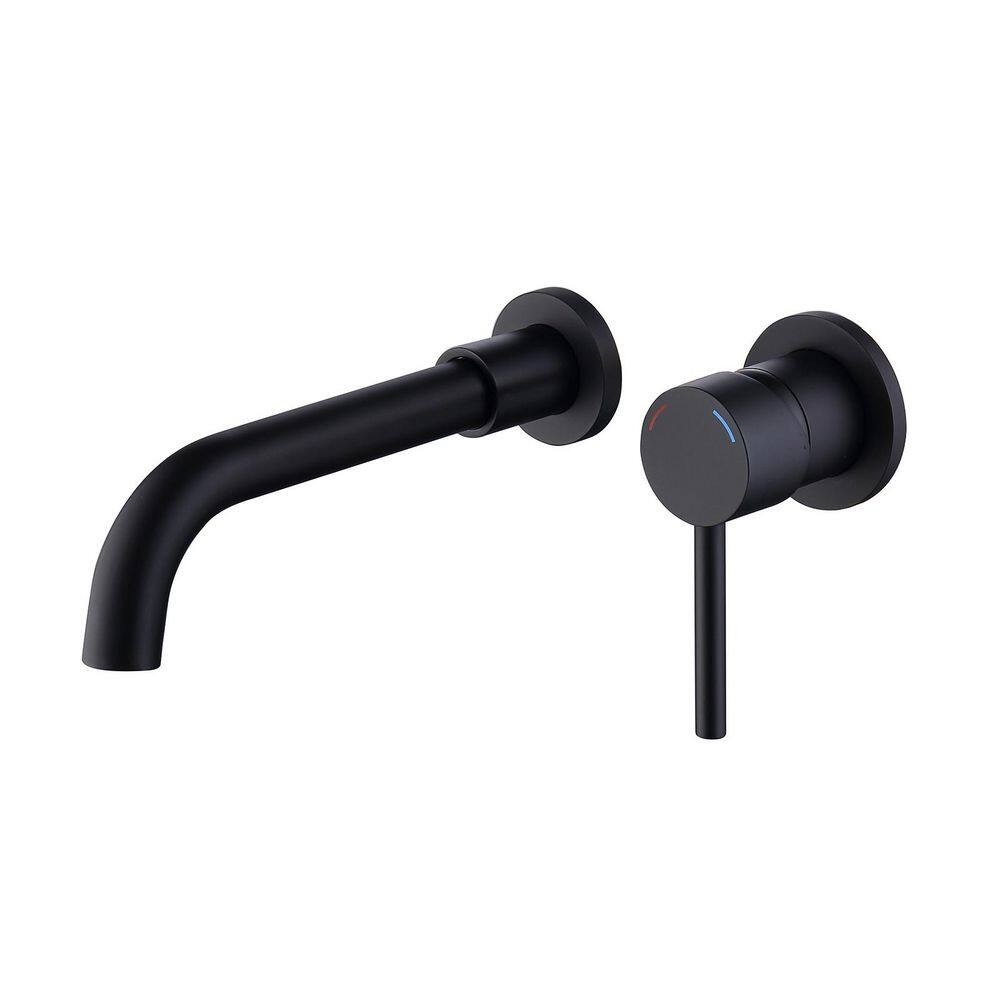 cobbe Single-Handle Rectangular Wall Mounted Bathroom Faucet or Bathtub ...