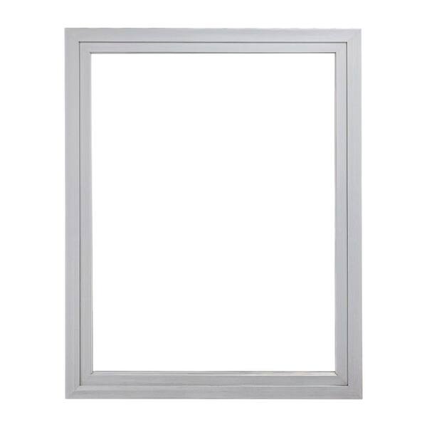 JELD-WEN 36 in. x 48 in. V-4500 Series Black Exterior/White Interior ...