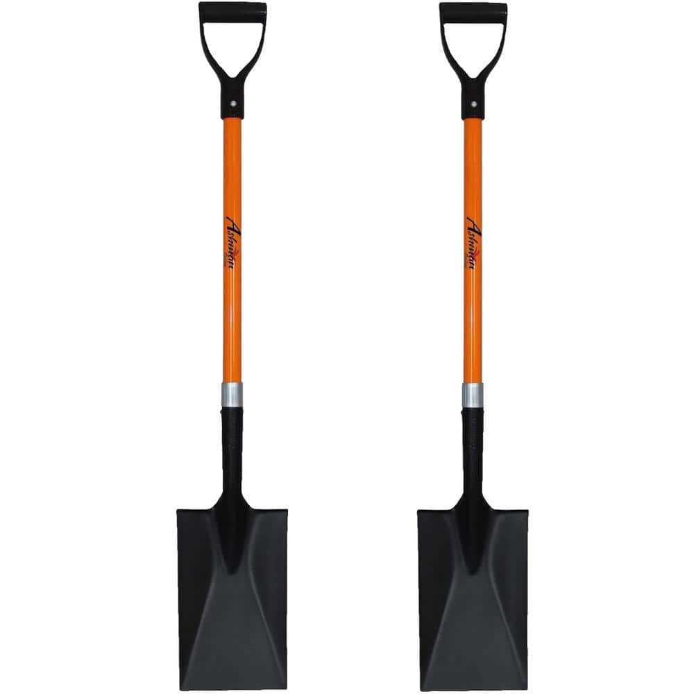 Ashman Online 41 in. Durable Handle Length, Fiberglass Rubber Grip D ...