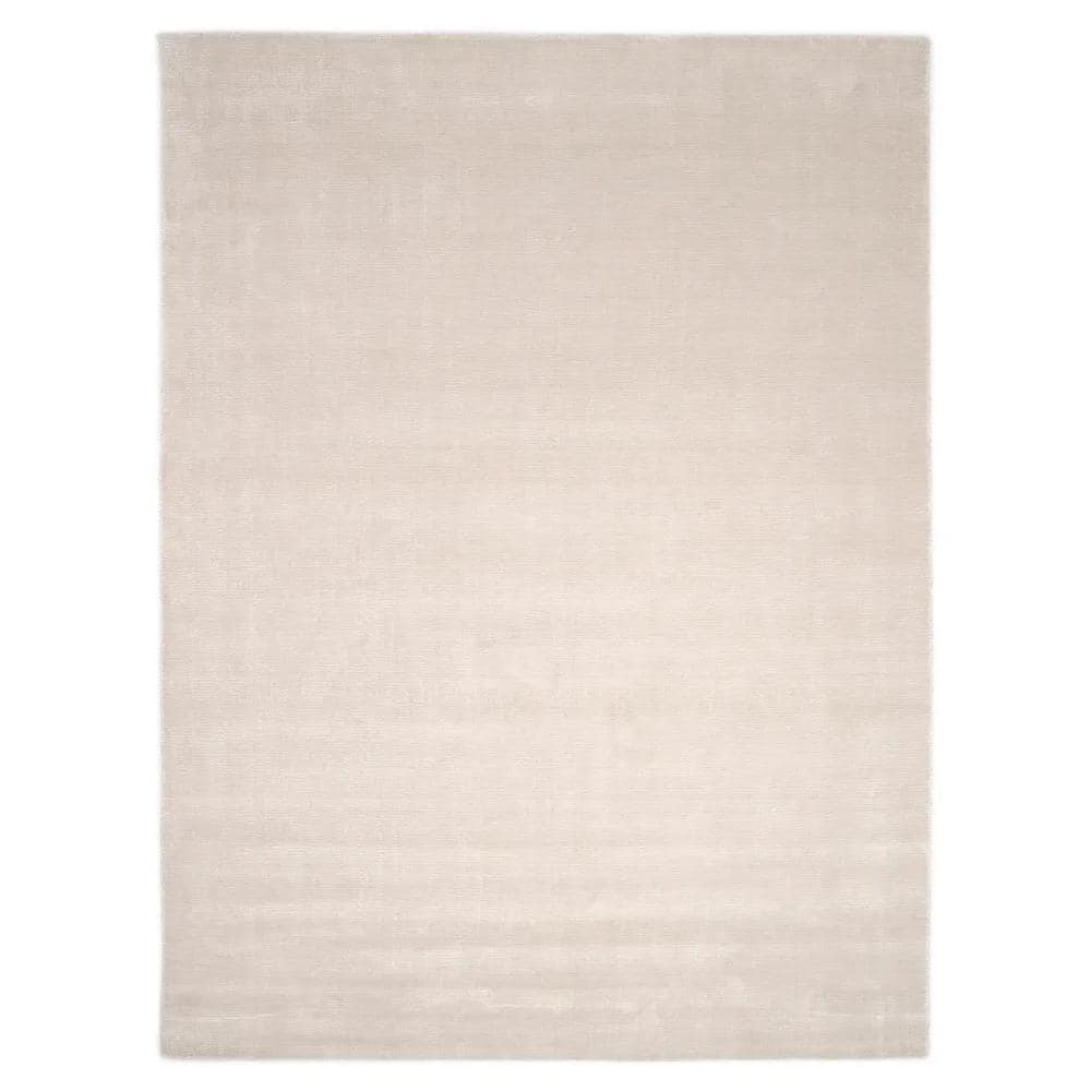 Solo Rugs Lodhi Contemporary Solid Sepia 8 ft. x 10 ft. Hand-Knotted Area Rug S1106-08001000 ...