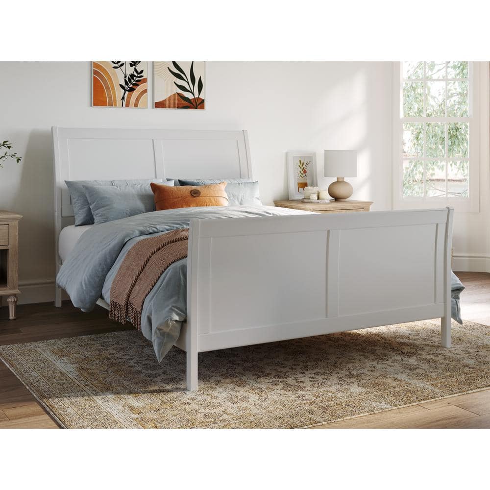 Have a question about AFI Portland White Full Solid Wood Frame Low ...