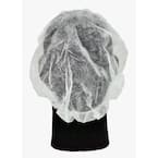 G & F Products Disposable Bouffant Caps Hair Net in White (100-Piece ...